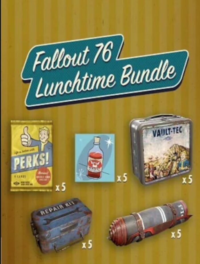 Buy Fallout 76 - Lunchtime Bundle (DLC) PC Windows Store key! Cheap price