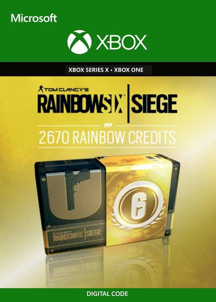 Buy TOM CLANCY'S RAINBOW SIX SIEGE: 2670 R6 CREDITS! Cheap Price