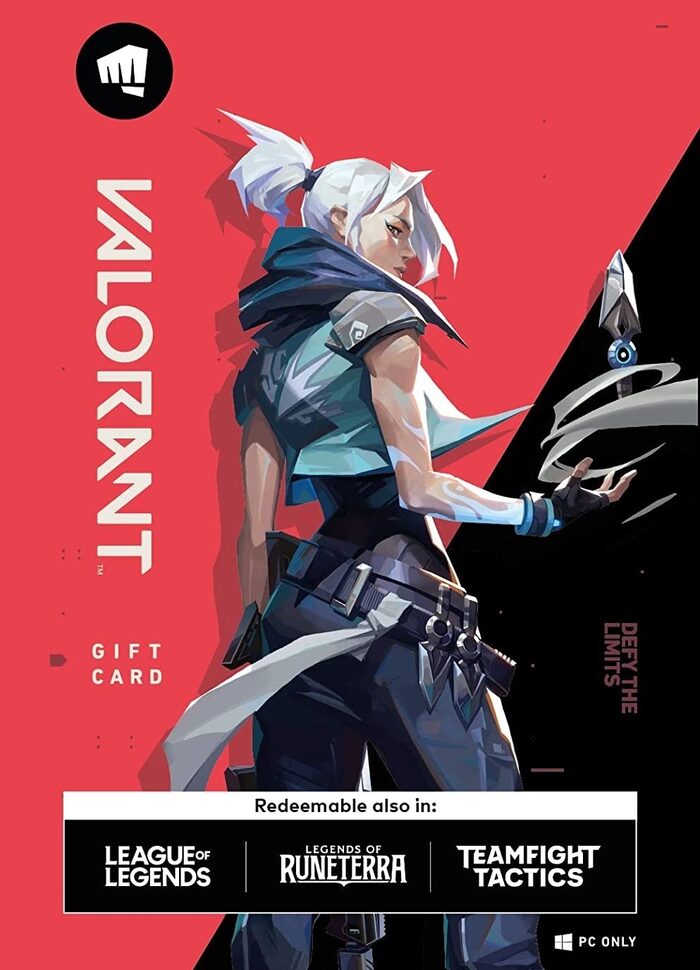 Buy Valorant Gift Card 12400 Valorant Points