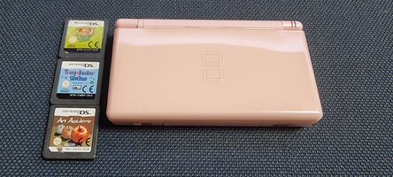 Pirkti Nintendo ds Coral Pink su 3 žaidimais