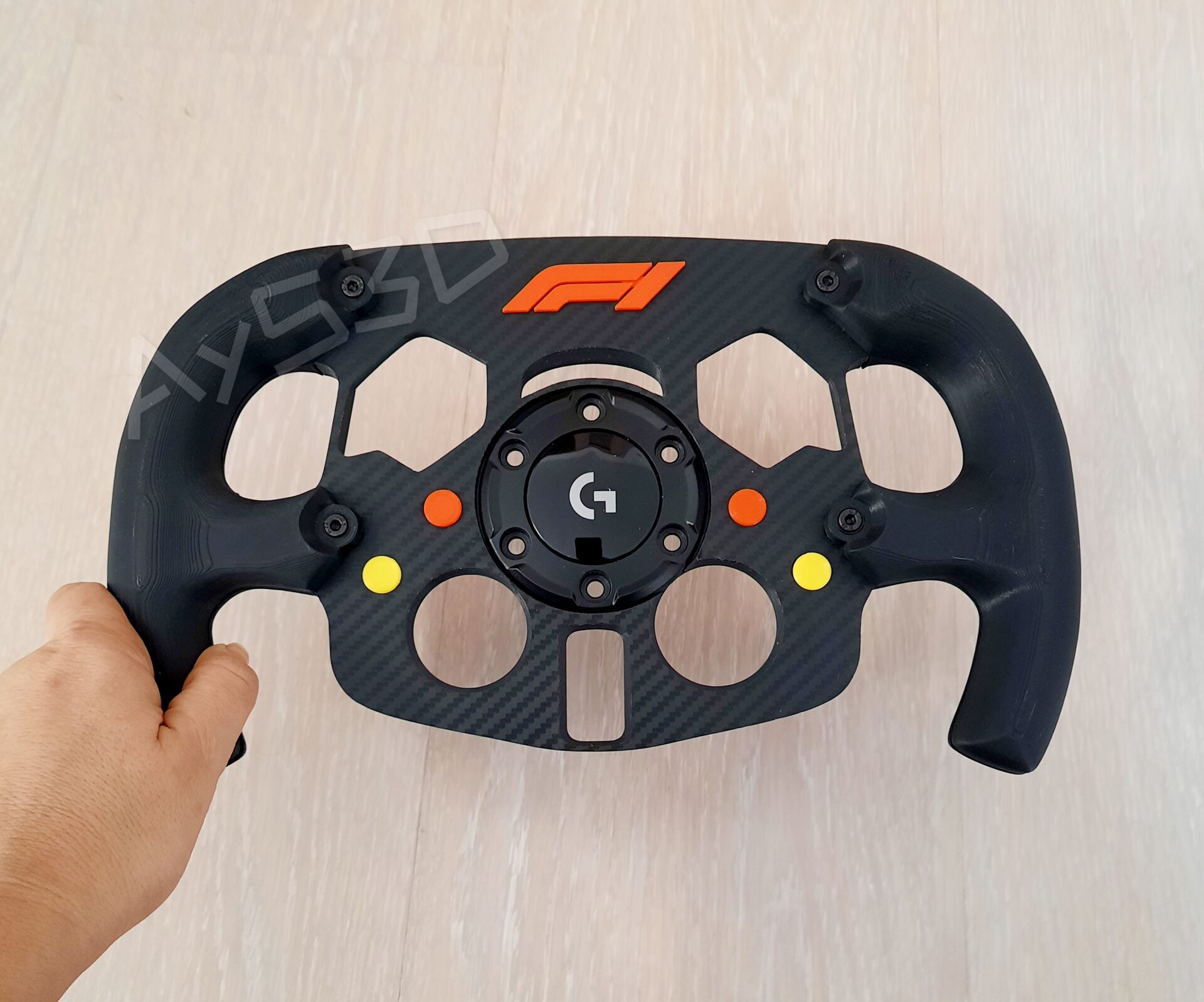 Comprar MOD F1 FORMULA 1 Logo F1 Color NARANJA para Volante Logitech G29 y G923 PS y pc | ENEBA