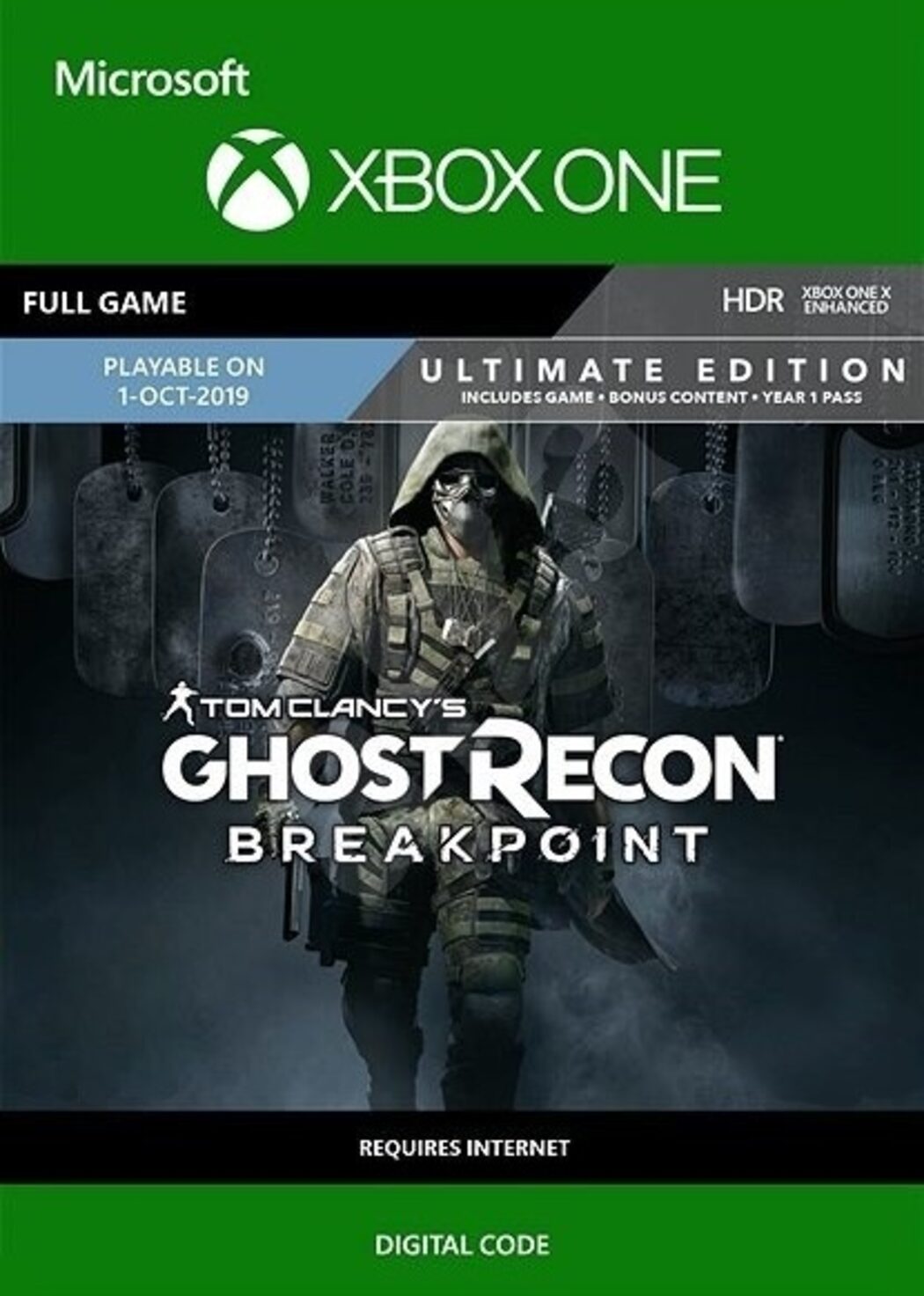 Tom Clancy s Ghost Recon Breakpoint Ultimate Ed key