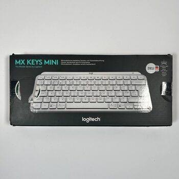 Pirkti MX Keys Mini for Mac Wireless Keyboard - Pale Gray | ENEBA
