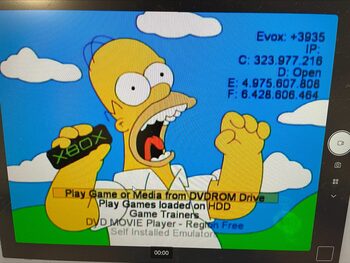 Comprar Xbox original EVO X atrišta chip su daug instaliuotų žaidimų