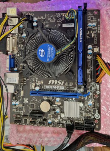 Pirkti MSI H81M-P33 Intel H81 Micro ATX DDR3 LGA1150 1 x PCI-E x16 ...