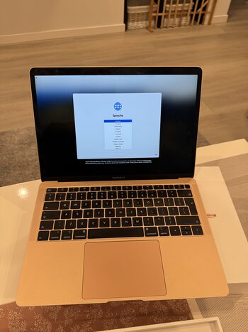 Pirkti APPLE MACBOOK AIR Gold A1932 2018 3.6GHZ INTEL CORE I5 8GB RAM 128GB