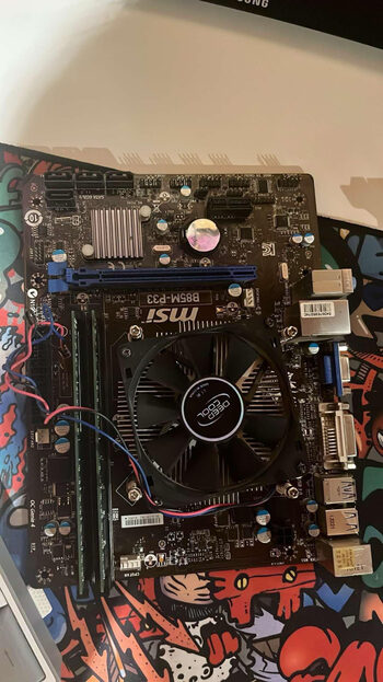 Pirkti MSI B85M-P33 Intel B85 Micro ATX DDR3 LGA1150 1 x PCI-E x16 ...