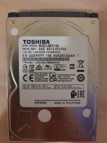 Pirkti Toshiba 1 TB HDD Storage | ENEBA