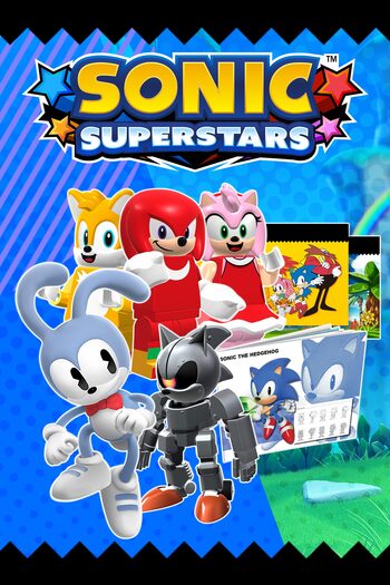 Buy SONIC SUPERSTARS - Digital Deluxe Upgrade featuring LEGO® PC Steam key! Cheap price | ENEBA