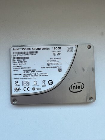 Comprar Intel DC S3500 160 GB SSD Storage