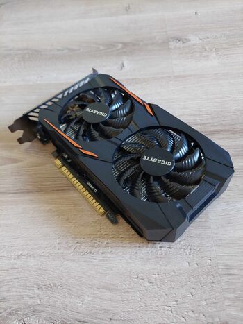 Pirkti Gigabyte GeForce GTX 1050 Ti 4 GB 1290-1430 Mhz PCIe x16 GPU | ENEBA