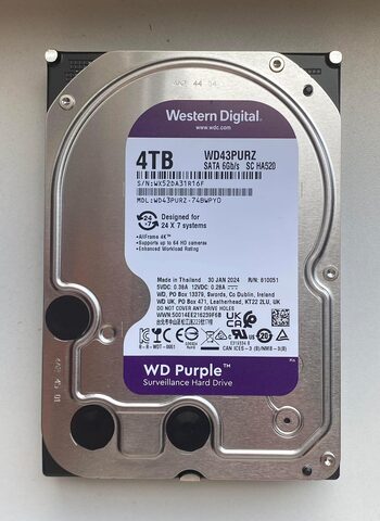 Comprar Western Digital Purple 4 TB HDD Storage