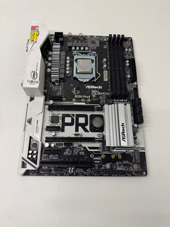 Pirkti ASRock B250 Pro4 Intel B250 ATX DDR4 LGA1151 2 x PCI-E x16 Slots ...