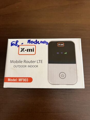 Pirkti Maršrutizatorius - X-mi MF903 LTE Baltas