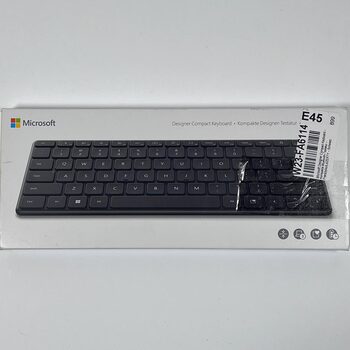 Comprar Microsoft Designer Compact Keyboard - Matte Black - Wireless ...
