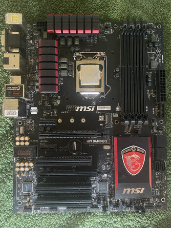 Pirkti MSI H97 GAMING 3 Intel H97 ATX DDR3 LGA1150 2 x PCI-E x16 Slots ...