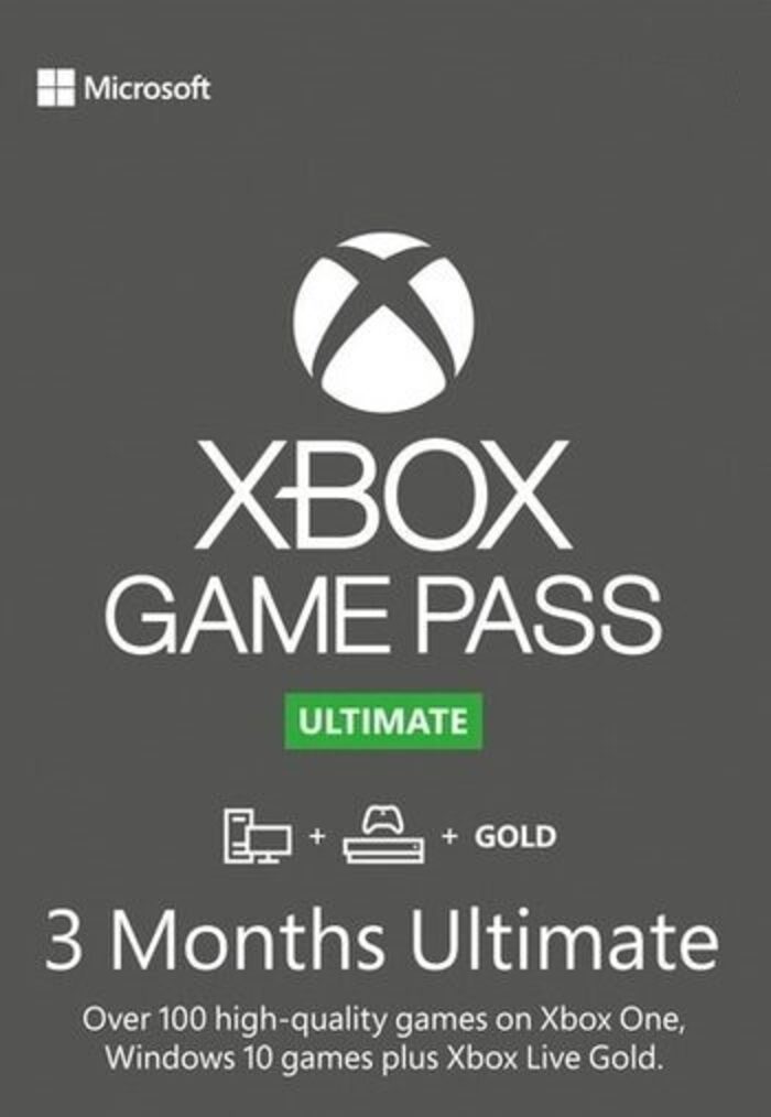 Xbox Game Pass Ultimate 3 months. Buy at a good price