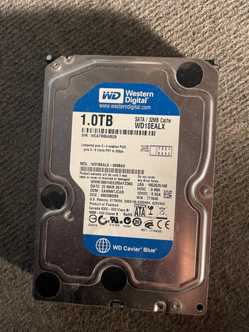Pirkti Western Digital WD Blue 1 TB HDD Storage | ENEBA