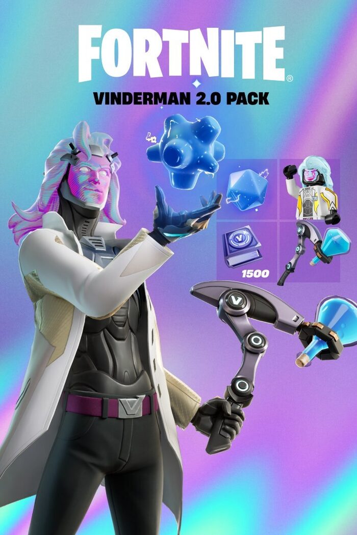 Pirkti Fortnite - Vinderman 2.0 Pack + 1500 V-Bucks Challenge XBOX LIVE ...