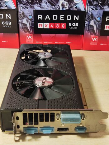 Pirkti Sapphire Radeon RX 480 8 GB 1208-1342 Mhz PCIe x16 GPU