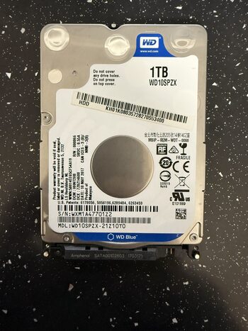 Pirkti Western Digital WD Blue 1 TB HDD Storage