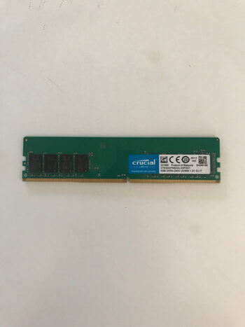 Comprar Crucial 8 GB (1 x 8 GB) DDR4-2400 Green PC RAM | ENEBA