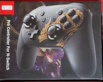 Comprar MANDO NINTENDO SWITCH PRO VIBRACION DRAGON AMARILLO | ENEBA