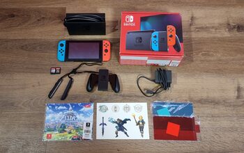 Pirkti Nintendo switch su daug priedų ir garantija