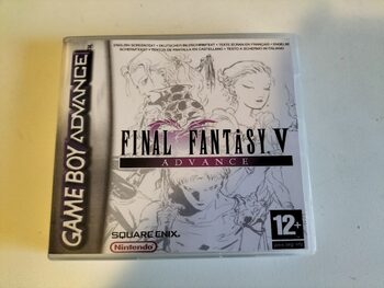 Comprar Caja Final Fantasy V Advance GBA