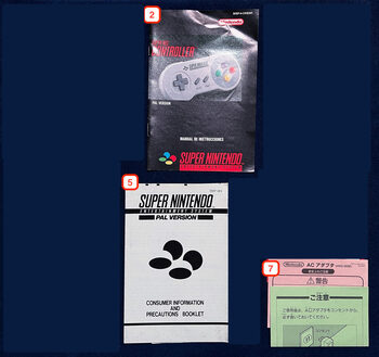 Comprar Surtido de manuales, folletos y pósters de consola SNES Super ...