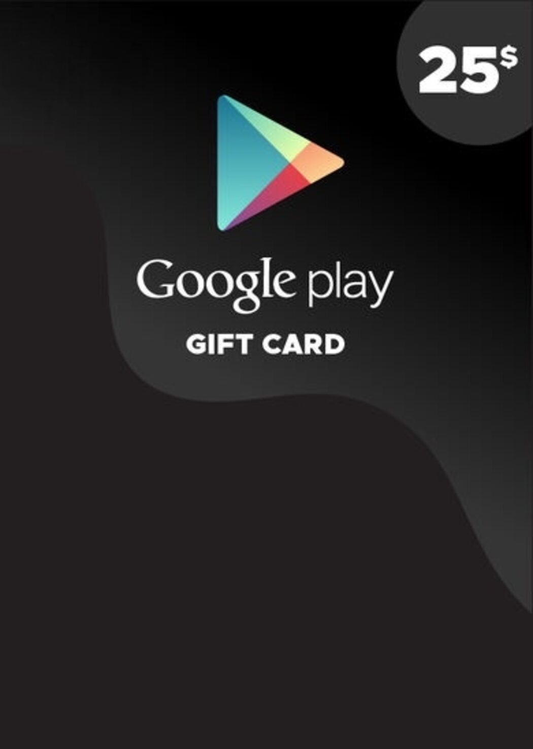25 google play card store