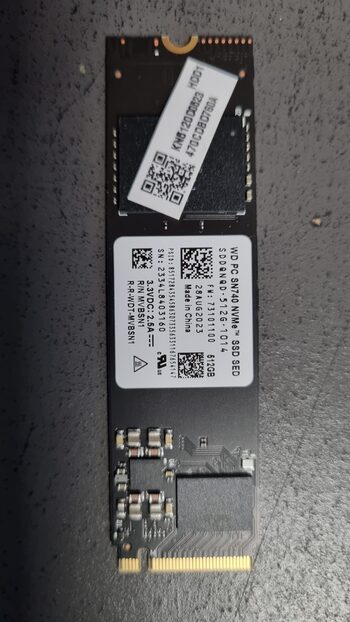 Pirkti Western Digital PC SN740 NVMe SSD 512GB | ENEBA