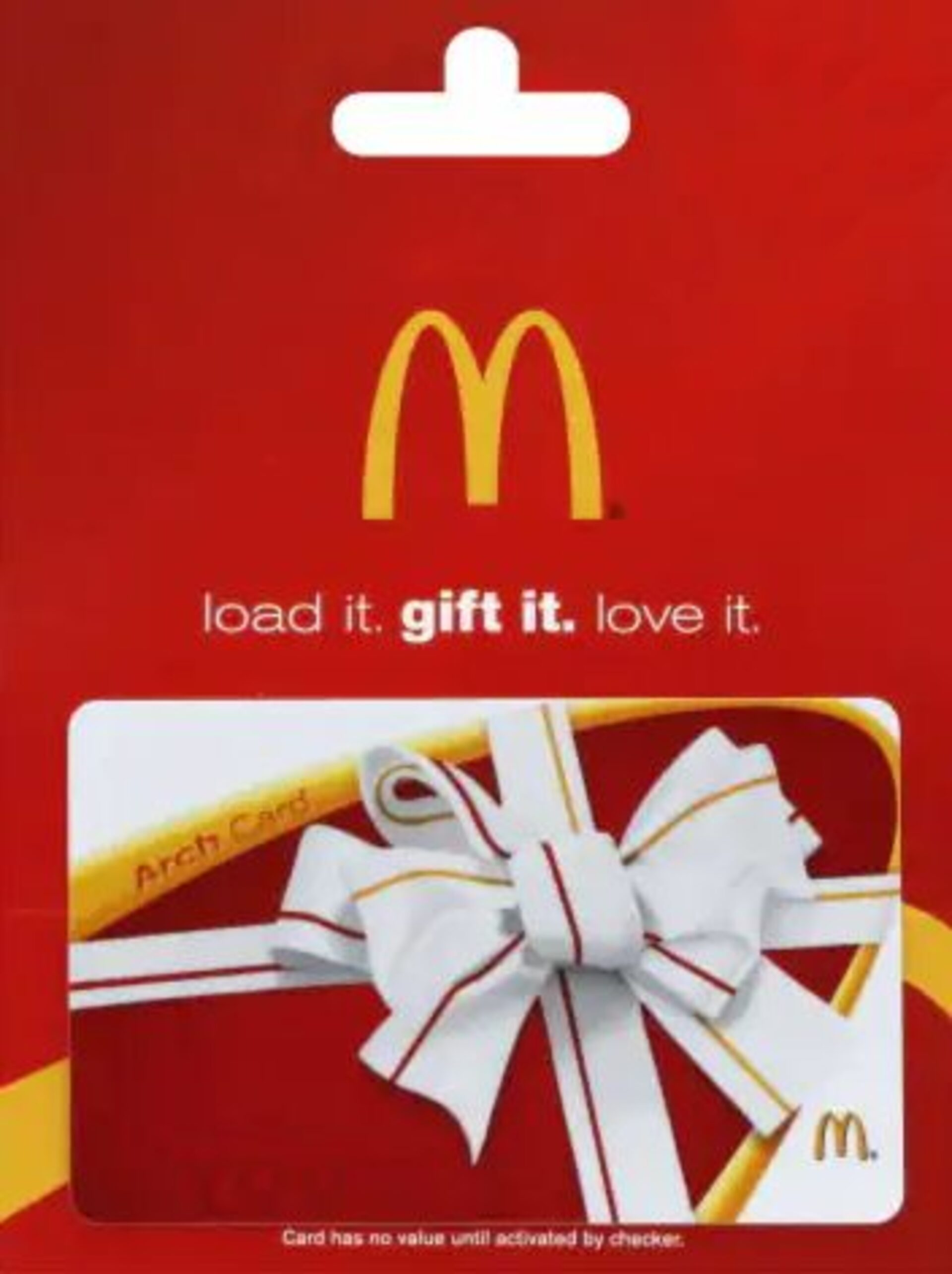 Mcdonald's arch card store