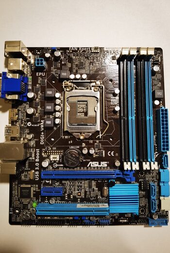 Pirkti Asus B75M-Plus Intel B75 Micro ATX DDR3 LGA1155 1 x PCI-E x16 ...