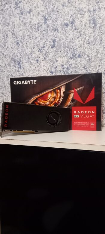 Pirkti Gigabyte Radeon RX VEGA 56 8 GB 1156-1501 Mhz PCIe x16 GPU
