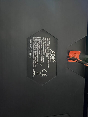 Pirkti ADX RGB mechaninė klaviatūra | ENEBA