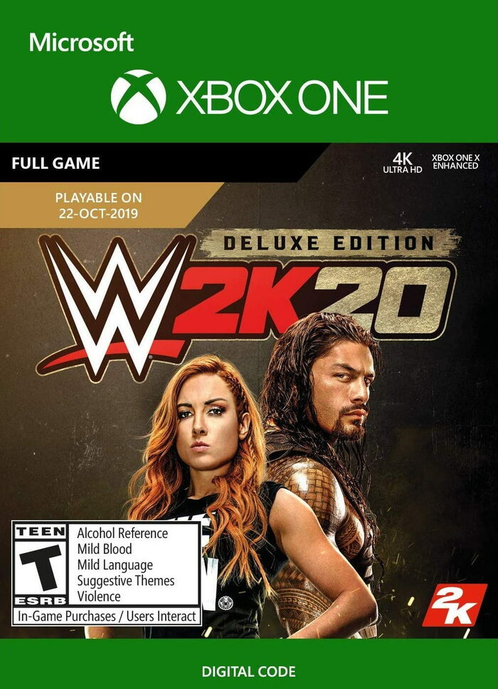 Wwe xbox one digital code store