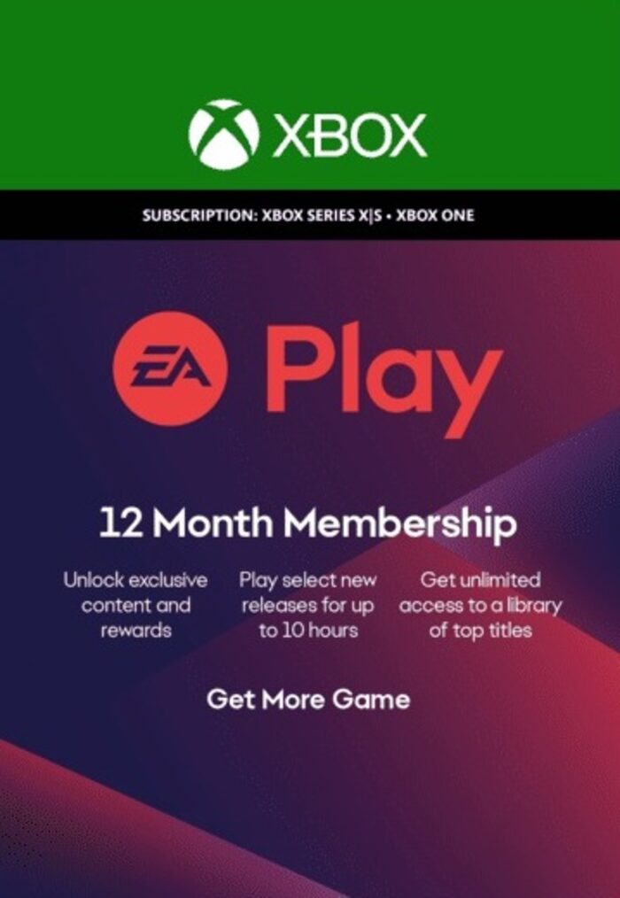 EA Play 12 months Xbox Live key | Buy EA Play cheaper