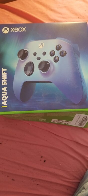 Comprar Manette Xbox Aqua shift bleu | ENEBA