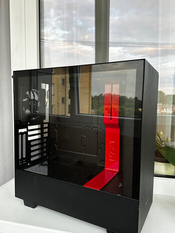Pirkti NZXT H510 Horde ATX Mid Tower Red PC Case | ENEBA