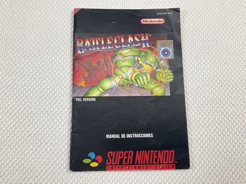 Comprar Manual BattleClash Snes Super Nintendo Snsp-Bt-Esp | ENEBA
