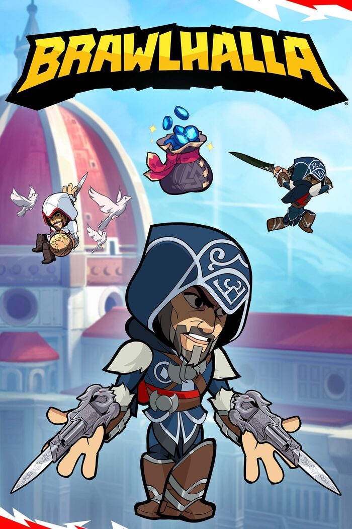 Buy Brawlhalla: Ezio Starter Pack + 140 Mammoth Coins (DLC) Xbox key ...