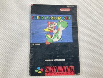 Comprar Manual Super Mario World Snes Super Nintendo Snsp-Mw-Esp | ENEBA