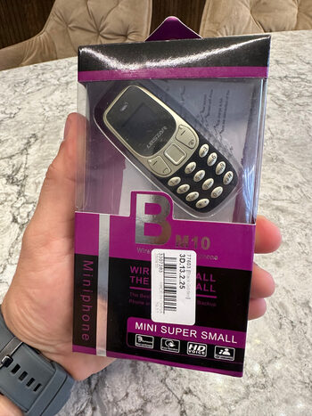 Comprar Mini telefonas M10, naujas