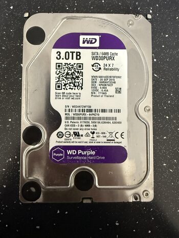 Comprar Western Digital WD Purple 3 TB HDD Storage