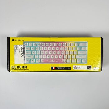 Comprar Corsair K65 RGB MINI 60% Mechanical Gaming Keyboard - White