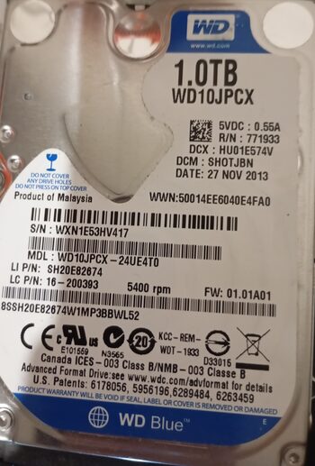 Comprar Western Digital WD Blue 1 TB HDD Storage