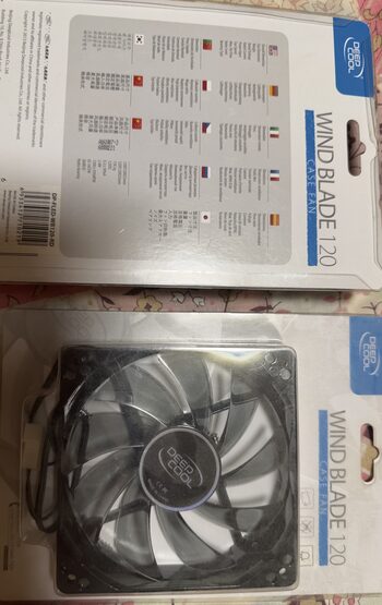 Comprar Deepcool Wind Blade 120 mm Blue LED Single PC Case Fan