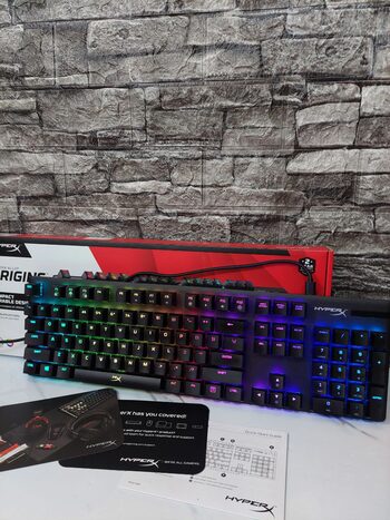 Comprar HyperX Alloy Origins RGB (Blue switches) su Garantiją