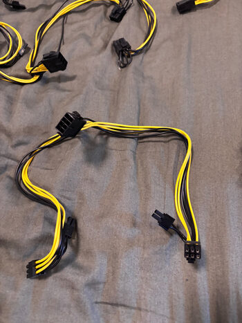 Pirkti 8 pin to 2x 6+2 pin GPU maitinimo adapteris